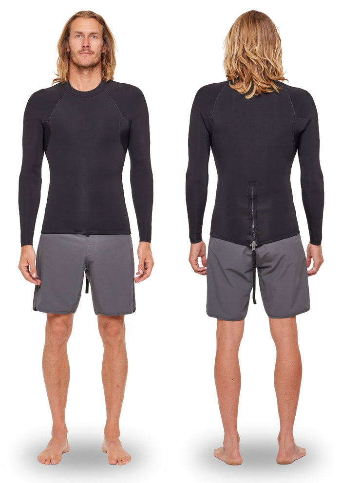 2mm Back Zip Thermal Jacket | needessentials