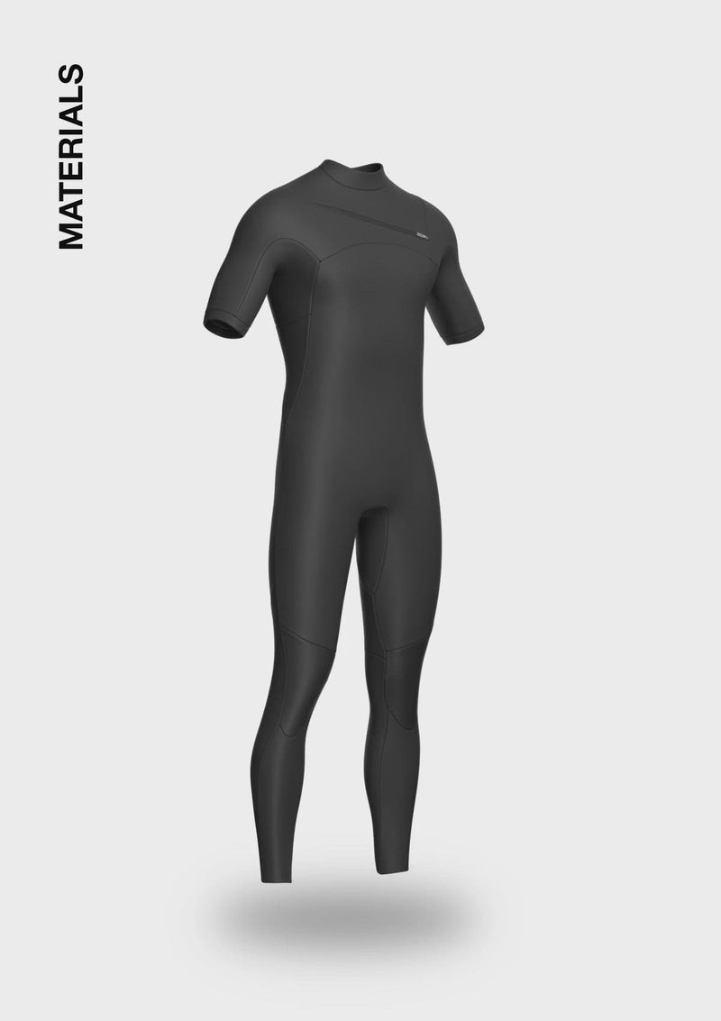 Mens Short Arm Wetsuit Steamer | needessentials