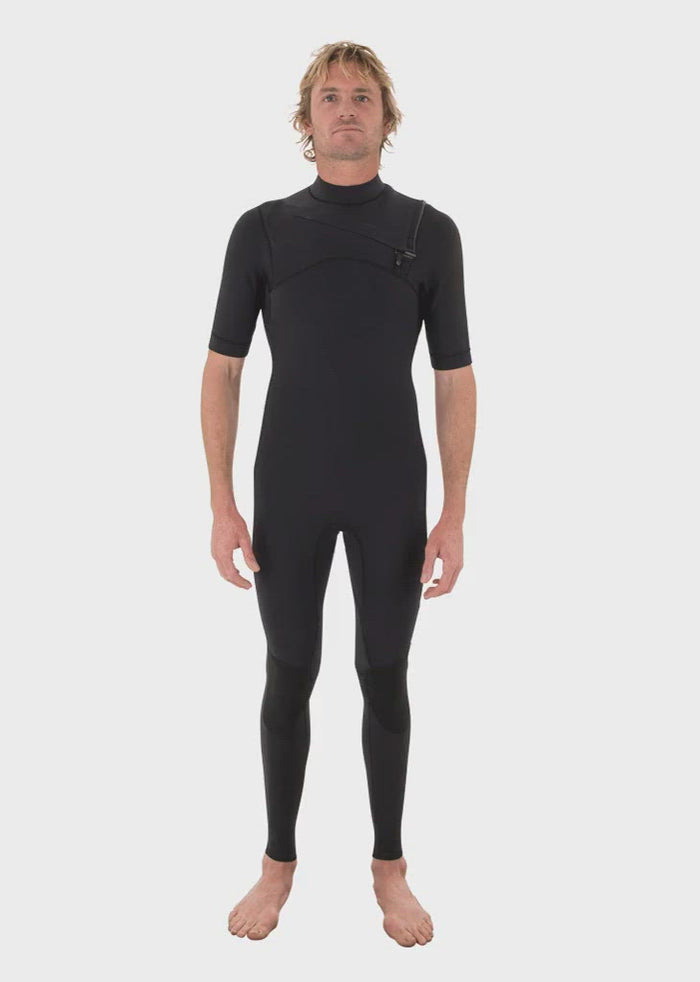 Mens Short Arm Wetsuit Steamer | needessentials