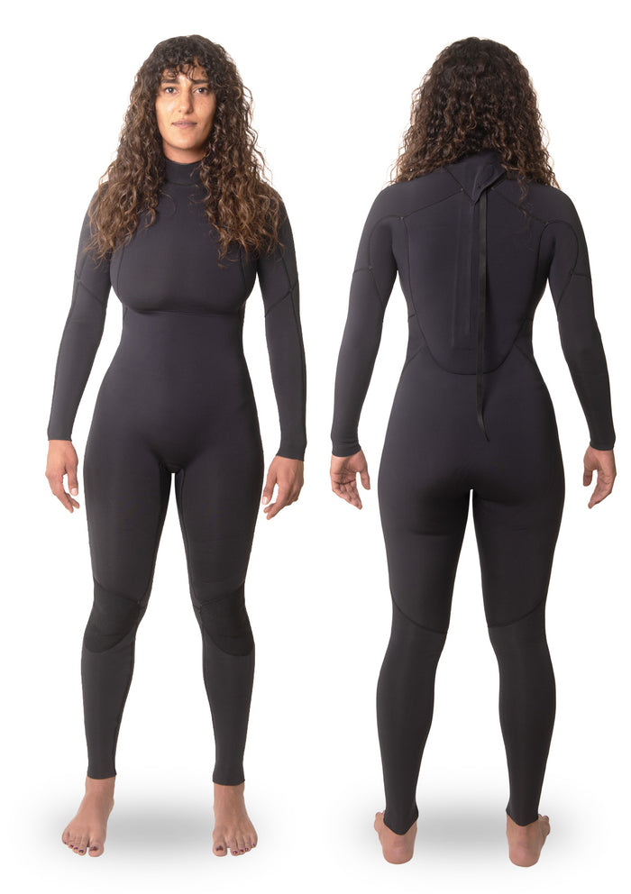 Womens 4/3 Thermal Back Zip Wetsuit | needessentials